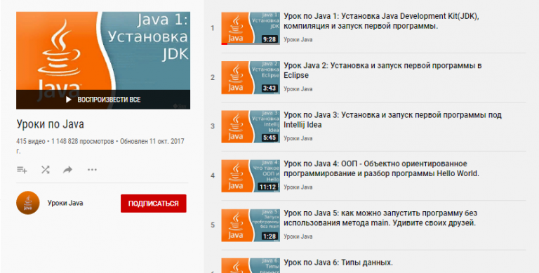 15 лучших курсов по Java обучению (бесплатные уроки онлайн в 2021)